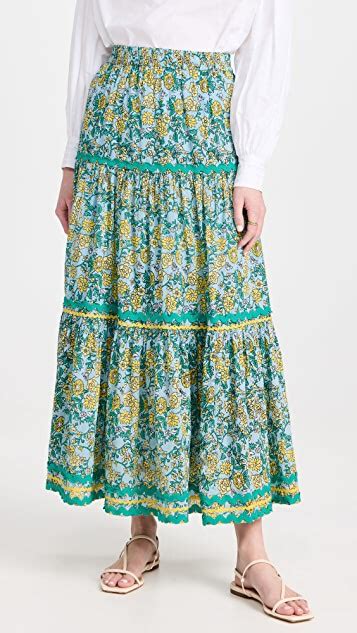 RO S GARDEN Ro S Garden Frilly Skirt Editorialist