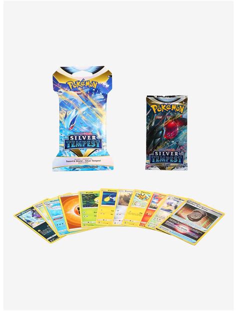 Pokemon Trading Card Game Sword And Shield Silver Tempest Booster Pack