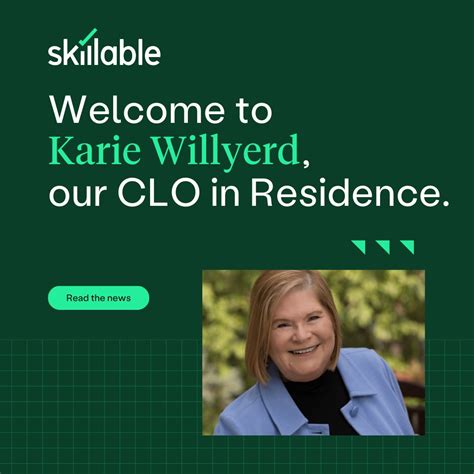 Join Us In Welcoming Karie Willyerd As Our Chief Learning Officer In