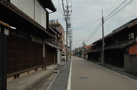 名古屋市鳴海町の町並み
