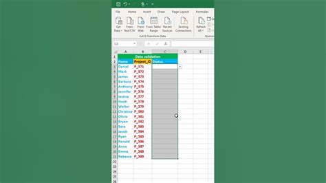 Data Validation In Excel Excelshortcuts Exceltips Exceltricks
