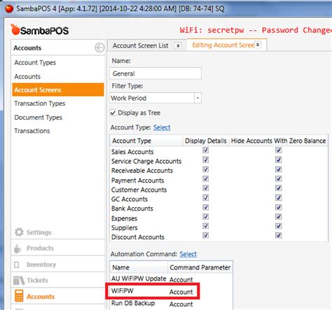 Automation Command Not Working On Account Screen V4 Question