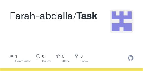 Github Farah Abdalla Task