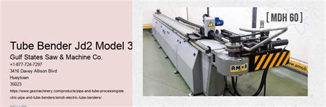 Tube Bender Jd2 Model 3