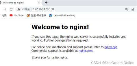 访问 Nginx 辰梦stardream 博客园