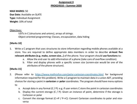 Program To Implement Structures In C Assignment Solution