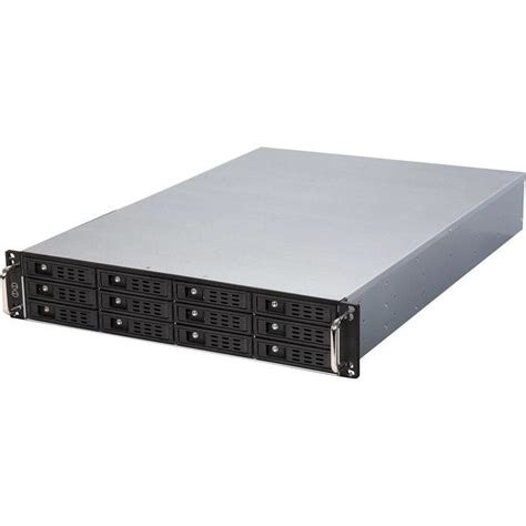 12 Mm Sgcc Micro Redundant Single 2u Rackmount Server Case Silver
