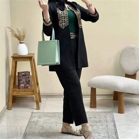 خرید و قیمت کت و شلوار زنانه خرجکار سنتی سایز بندی از 38 تا 50 ارسال