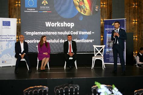 Serviciul Vamal Al Republicii Moldova Atelier De Lucru Pentru