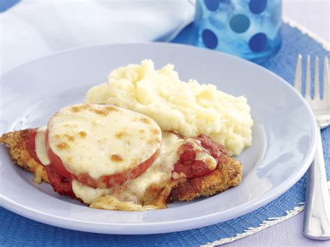 Chicken Schnitzel Parmigiana Womens Weekly Food
