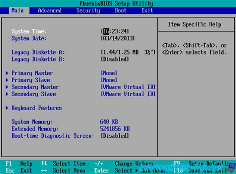 Force Booting A Virtual Machine On The Bios Efi Firmware With Vmware Workstation Vmware