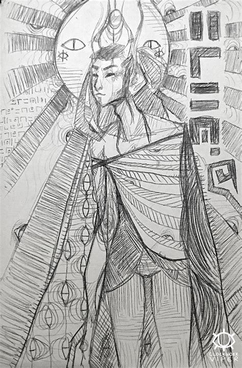 Seth Sketch By Clockworkviper On Deviantart