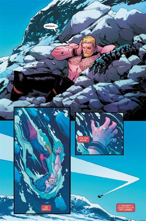 Captain Marvel Kick S Thor S Butt In Captain Marvel Preview