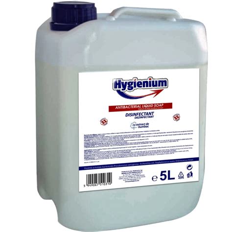 Sapun Lichid Maini Antibacterian Dezinfectant 5l Hygienium Pret 164