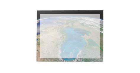 Blue Phytoplankton Bloom In The Black Sea Notepad Zazzle