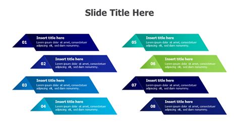 8 Points Infographic Inforgraphics Slides