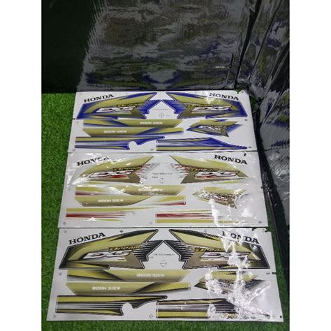 HONDA EX5 Dream High Power HP Body Cover Set Coverset Stripe Strike