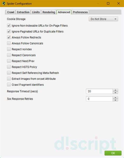 Подробная настройка программы Screaming Frog Seo Spider