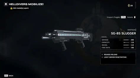 How To Get The Sg 8s Slugger In Helldivers 2