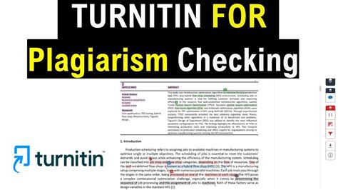 How To Check Plagiarism On TURNITIN For Free How To Use TURNITIN To