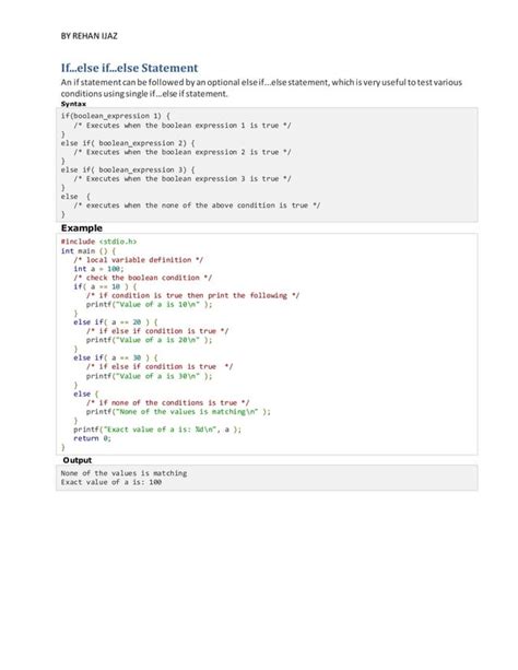 Programming Fundamentals Lecture 7 Docx