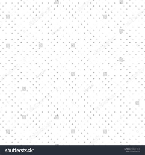 Seamless Geometrical Dot Pattern Background Design Stock Vector