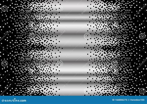 Abstract Background Of Dissolving Pixels Vector Illustration Stock