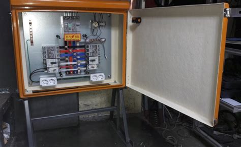 [부천 기산전기] 3p 4w 50a Frp 임시분전반 가설분전함 제작 네이버 블로그
