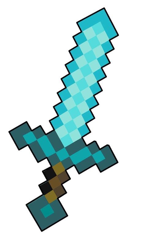 Minecraft Sword Png Image Download Free