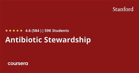 Antibiotic Stewardship Coursera