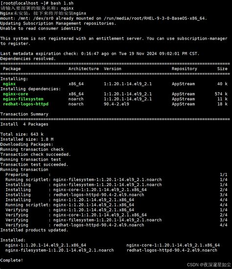 通过shell脚本分析部署nginx网络服务 Csdn博客