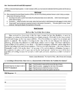 Neolithic Revolution DBQ And Essay By IRoom TPT