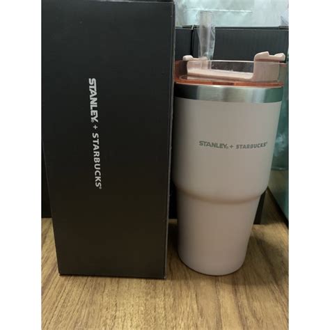 แก้ว Stanley Starbucks ขนาด 20oz แถมหลอดพร้อมกล่อง Shopee Thailand