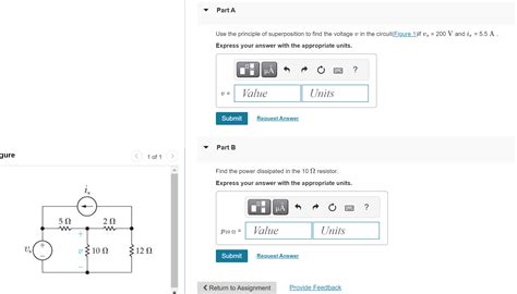 Solved Part AUse The Principle Of Superposition To Find The Chegg