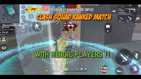 Clash Squad Ranked Match Gameplay Tamil Free Fire Tips And Tricks