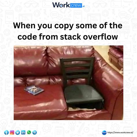 Workcrew On Linkedin Stackoverflowguru Codecopypaste Developershumor Codinglife Geeklaughs