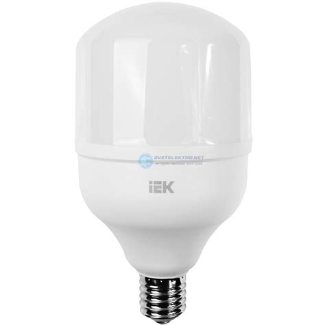 Лампа светодиодная Е40 50вт 6500K 4500Лм LLE-HP-50-230-65-E40 IEK ...