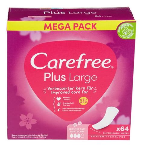 CAREFREE plus large 64st | Colruyt - Collect&Go
