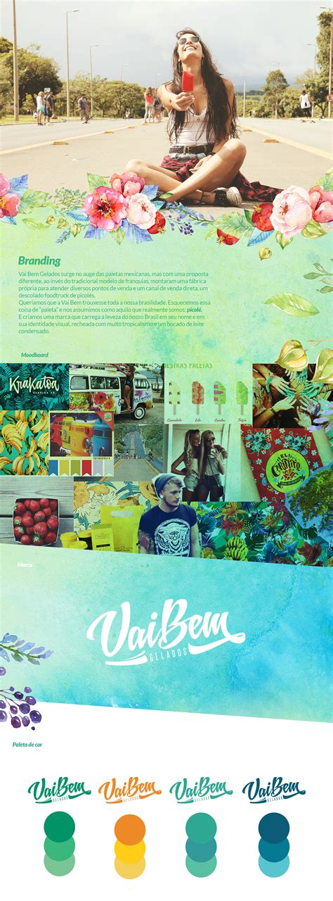 Vai Bem Gelados Branding Behance