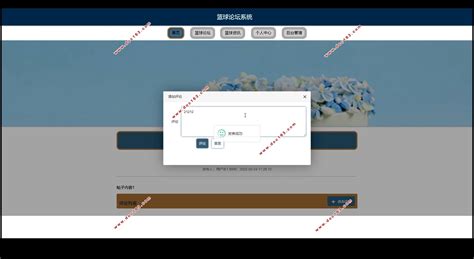 篮球论坛系统的设计与实现springbootmysql含录像javaweb毕业设计论文网