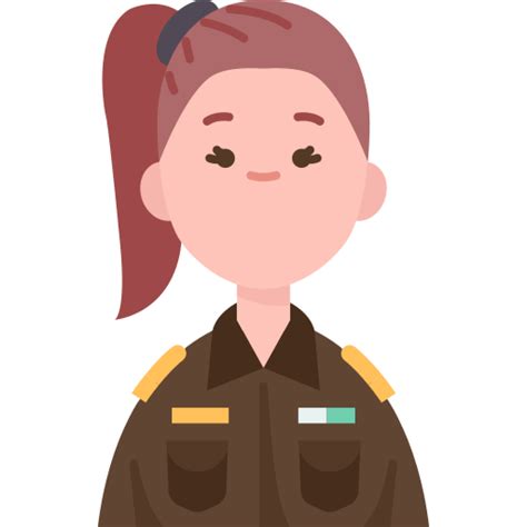 Officer Amethys Design Flat Icon
