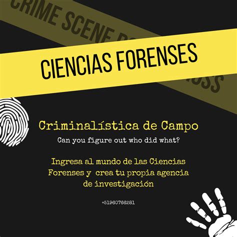 Criminalista De Campo Escuela De Litigación Y Criminalística Del Perú