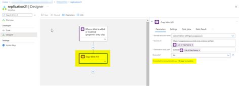 Replication Between Two Storage Accounts In Different Regions Must Be