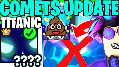 NAJGORSZY AKTUALIZACJA Czyli COMET UPDATE W PET SIMULATOR X