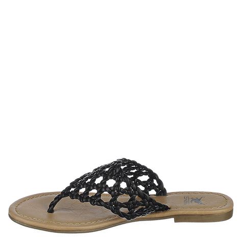 Shiekh Delux S Thong Sandal Fd Delux Sblack Shiekh