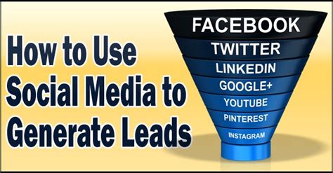 How To Use Social Media To Generate Leads