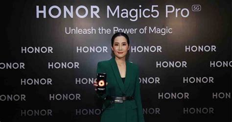 Honor เปิดแผนเชิงรุก ส่ง Honor Magic5 Pro 5g บุกตลาดแฟลกชิป ตั้งเป้า