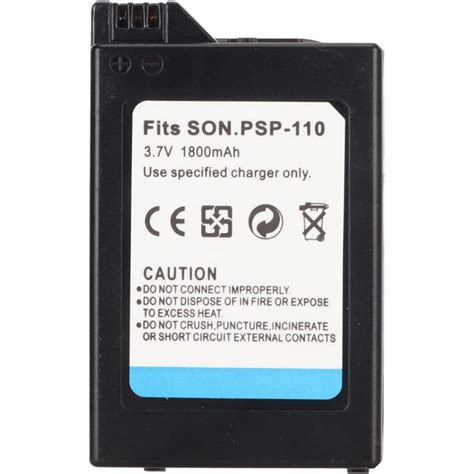 Kok 37v Lithium Ion Battery 1800mah Psp 110 Game Console Replacement