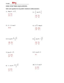 Solving Trig Equations By Coach K S Classroom TPT