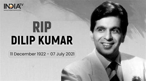 Dilip Kumar Bollywoods Tragedy King Breathes His Last At 98 Obituary